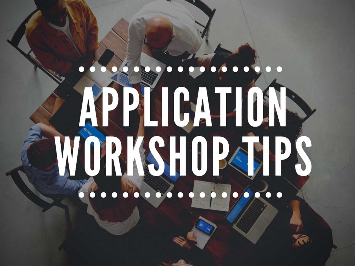 5 Things to Do to Prepare for the Application Workshop | Frank Batten School of Leadership and ...